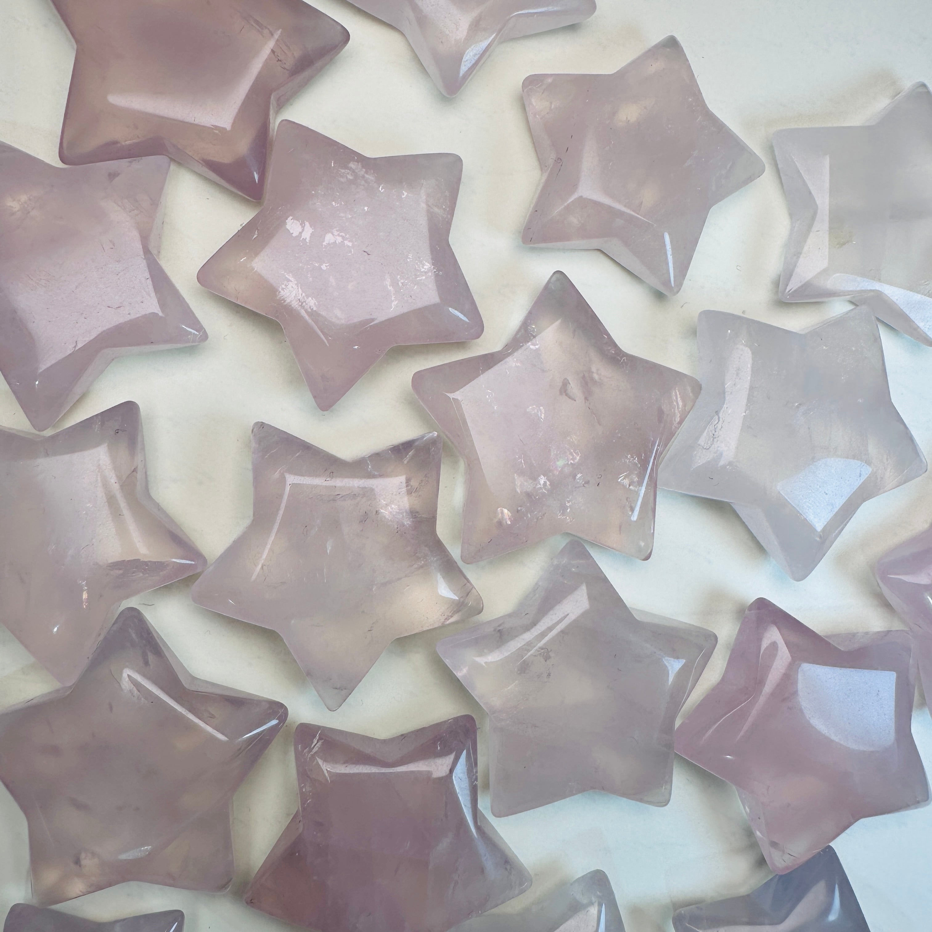 Natural Rose Quartz Star – Simon Crystals